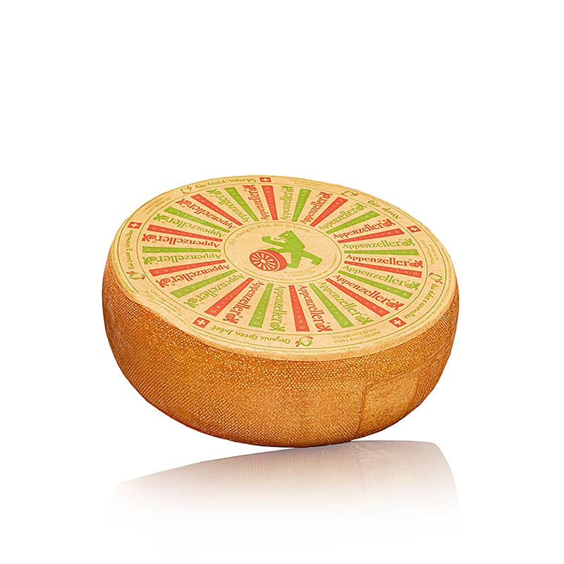 Appenzeller Käse, ganzer Laib, BIO, 6 kg | Soleil Vivant